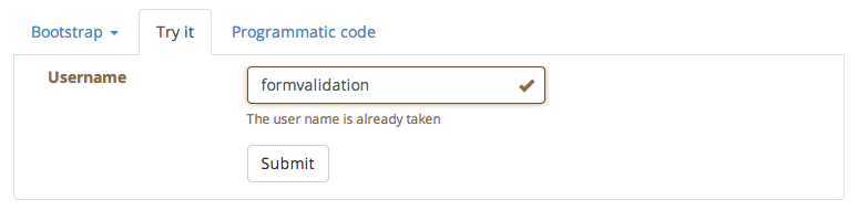 Adding Warning Validation State Formvalidation 0246