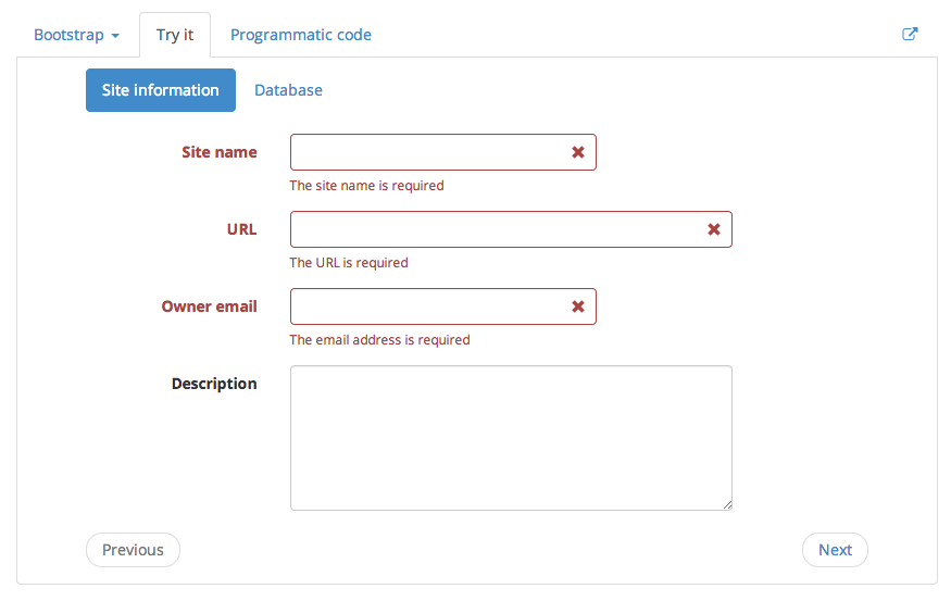Playing With Bootstrap Wizard Formvalidation